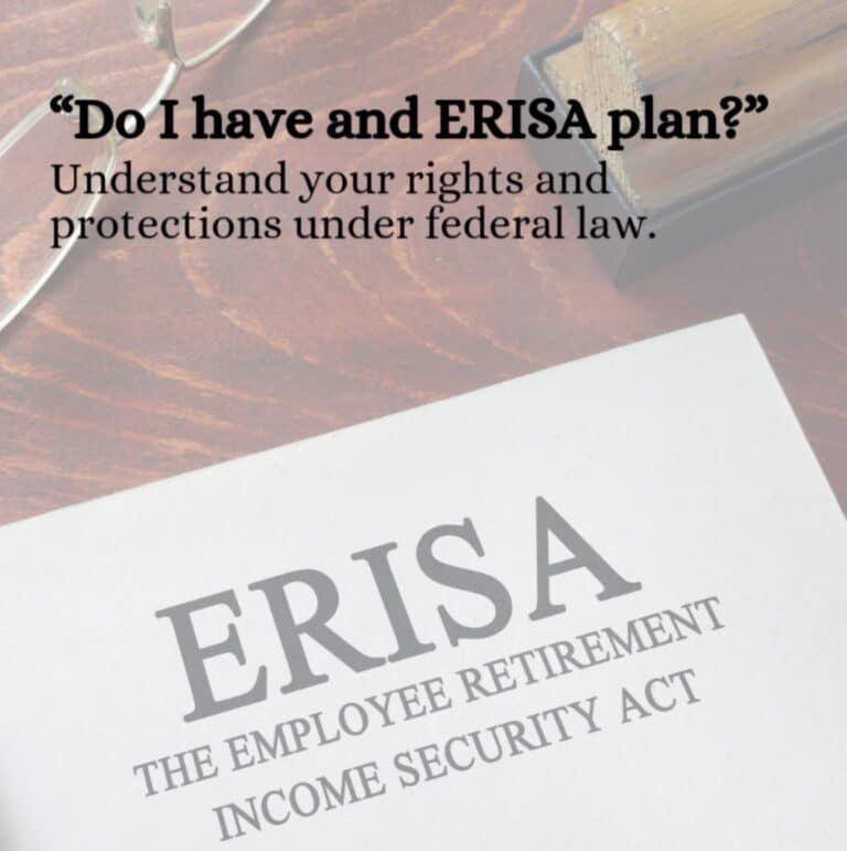 How Do I Know If I Have An ERISA Plan? - Herbert M. Hill